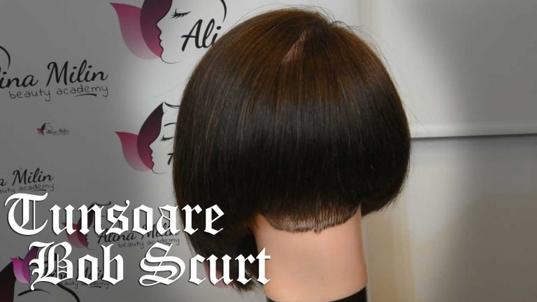 Tunsoare Bob Scurt – Cursuri Online Alina Milin Beauty Academy